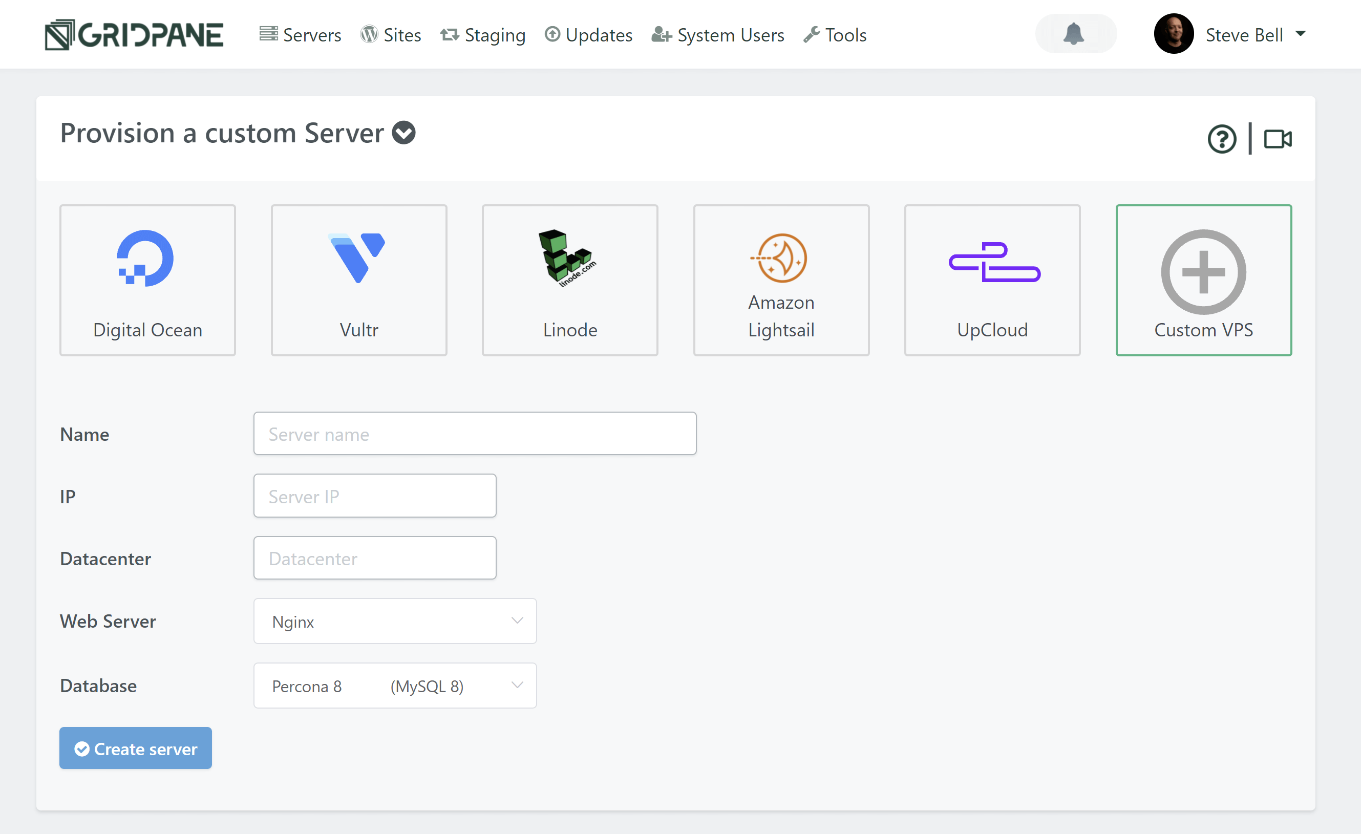 How To Provision A Custom Server A General Guide Gridpane